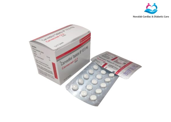 Carvecred-12.5 - Novalab Cardiac & Diabitic Care