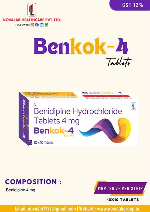 Benidipine Tablets in India